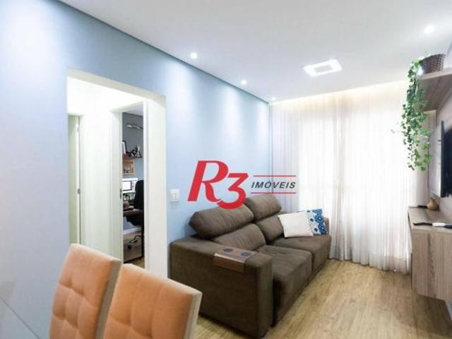 Apartamento à venda, 62 m² por R$ 670.000,00 Marapé Santos/SP