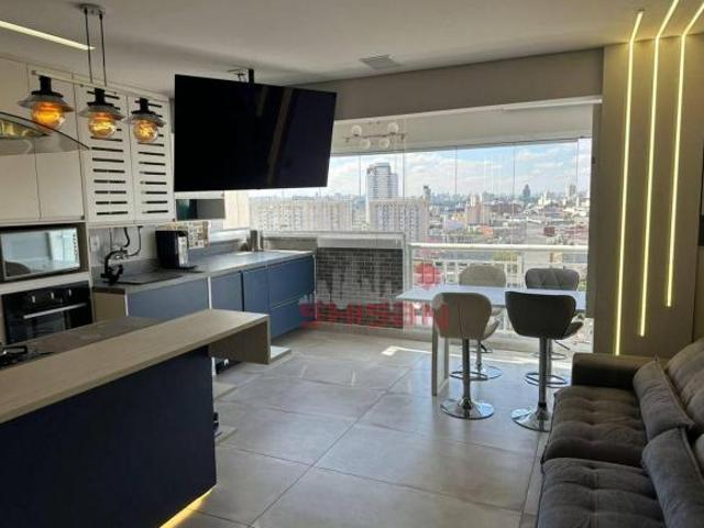 Apartamento com 2 dormitórios à venda, 62 m² por R$ 735.000,00 Barra Funda São Paulo/SP