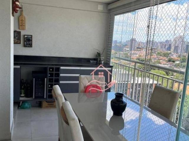 Apartamento com 2 dormitórios à venda, 62 m² por R$ 840.000,00 Vila Anastácio São Paulo/SP