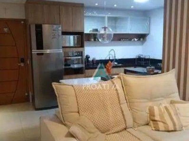 Apartamento com 2 dormitórios à venda, 62 m² Vila Valparaíso Santo André/SP
