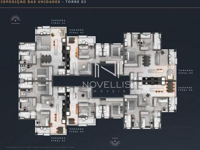 Apartamento com 2 dormitórios à venda 63 m² Jardim Aquarius SJCampos/SP Lançamentos