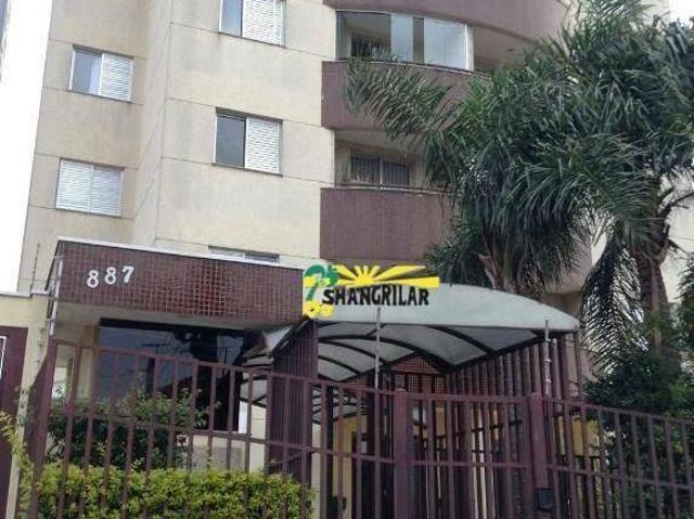 Apartamento com 2 dormitórios à venda, 63 m² por R$ 347.000,00 Vila Damásio São Bernardo do Camp