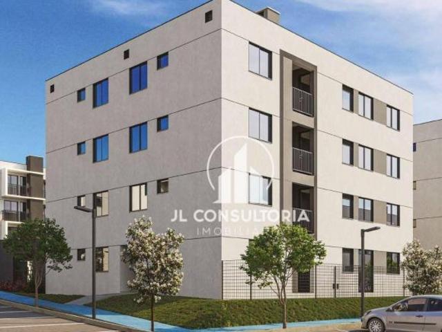 Apartamento com 2 dormitórios à venda, 63 m² por R$ 370.367,51 Capão Raso Curitiba/PR