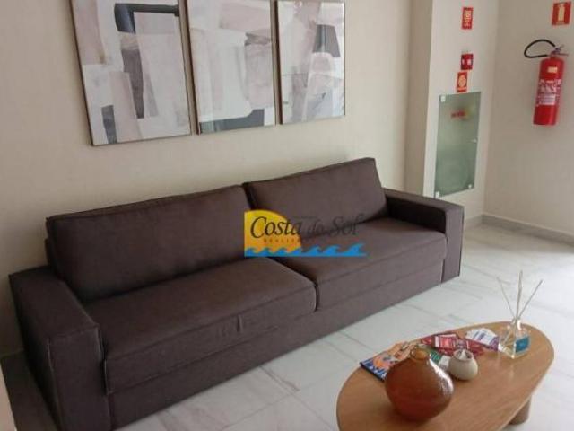 Apartamento com 2 dormitórios à venda, 63 m² por R$ 485.000 Aviação Praia Grande/SP