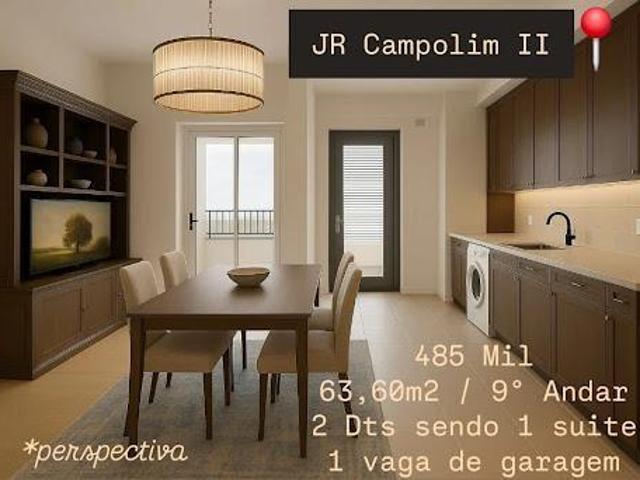 Apartamento com 2 dormitórios à venda, 63 m² por R$ 485.000 pode se negociar a inclusão de planejad