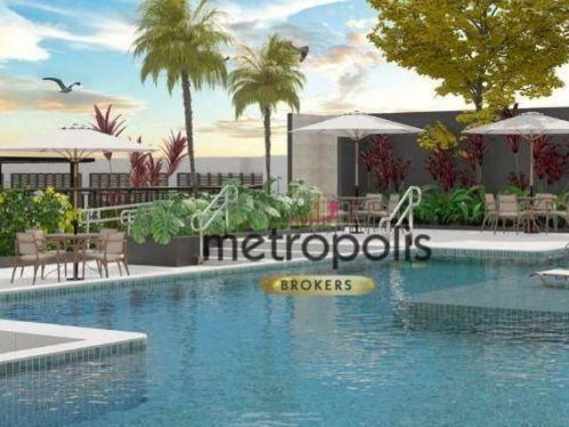 Apartamento com 2 dormitórios à venda, 63 m² por R$ 576.800,00 Campestre Santo André/SP