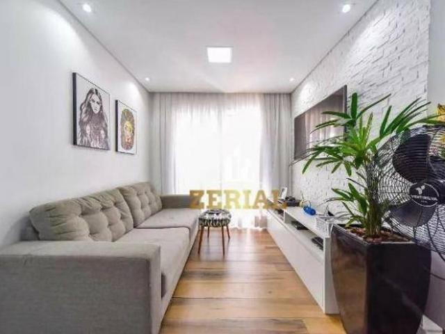 Apartamento com 2 dormitórios à venda, 63 m² por R$ 630.000,00 Campestre Santo André/SP