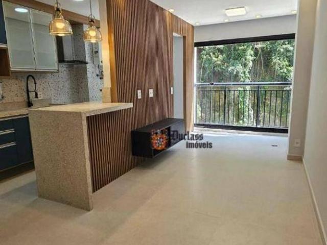 Apartamento com 2 dormitórios à venda, 63 m² por R$ 775.000 Marapé Santos/SP