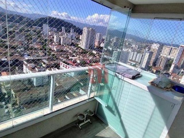 Apartamento com 2 dormitórios à venda, 63 m² por R$ 795.000,00 Campo Grande Santos/SP