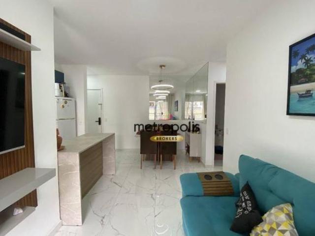 Apartamento com 2 dormitórios à venda, 63 m² por R$ 800.000,00 Santo Antônio São Caetano do Sul/