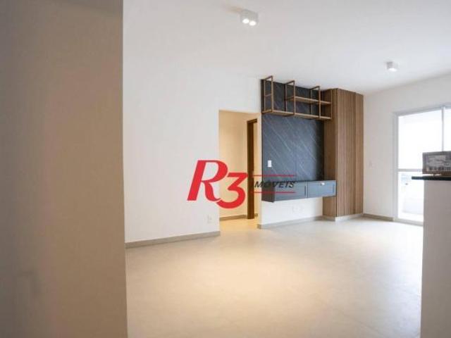Apartamento com 2 dormitórios à venda, 74 m² por R$ 1.065.000,00 Boqueirão Santos/SP