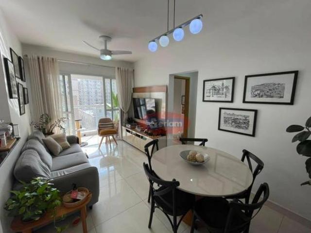 Apartamento com 2 dormitórios à venda, 74 m² por R$ 1.100.000,00 Gonzaga Santos/SP