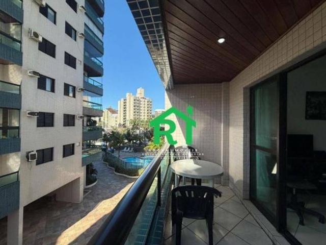 Apartamento com 2 dormitórios à venda, 74 m² por R$ 520.000,00 Enseada Guarujá/SP