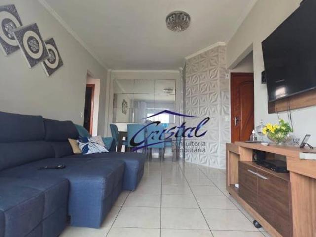 Apartamento com 2 dormitórios à venda, 74 m² por R$ 530.000,00 Guilhermina Praia Grande/SP