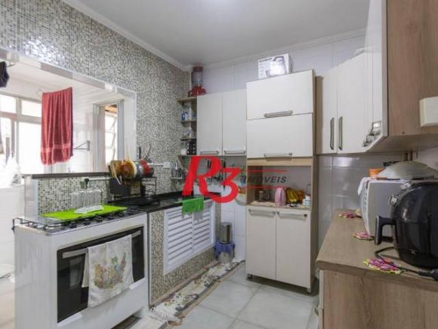 Apartamento com 2 dormitórios à venda, 74 m² por R$ 531.000,00 Ponta da Praia Santos/SP