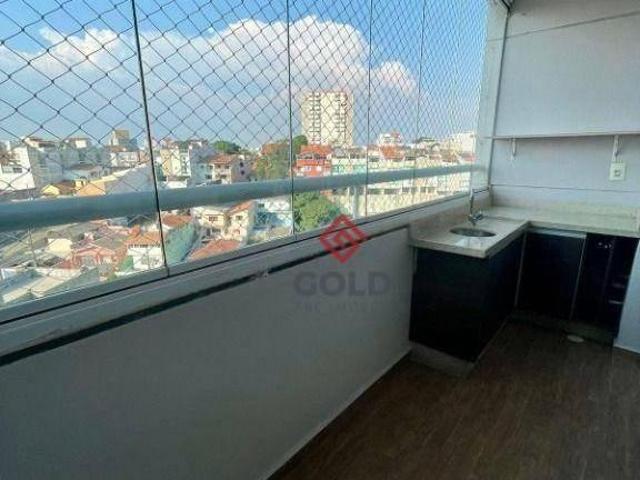Apartamento com 2 dormitórios à venda, 74 m² por R$ 548.000,00 Vila Humaitá Santo André/SP
