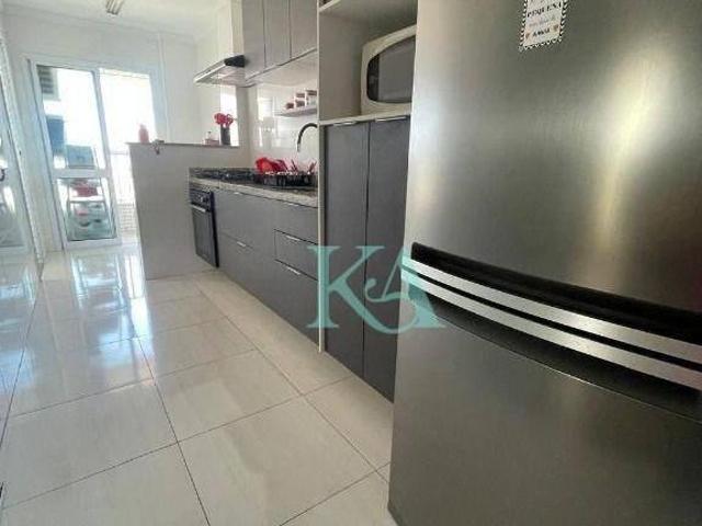 Apartamento com 2 dormitórios à venda, 74 m² por R$ 585.000,00 Vila Guilhermina Praia Grande/SP