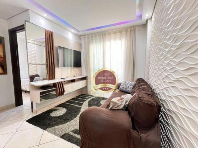 Apartamento com 2 dormitórios à venda, 74 m² por R$ 599.000,00 Vila Assunção Praia Grande/SP