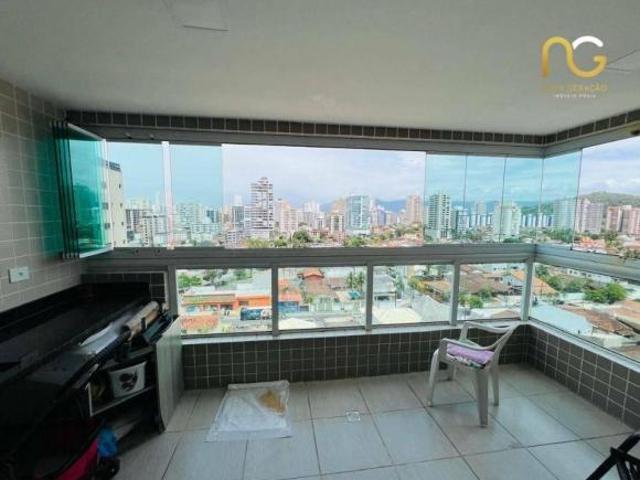 Apartamento com 2 dormitórios à venda, 74 m² por R$ 605.000,00 Canto do Forte Praia Grande/SP
