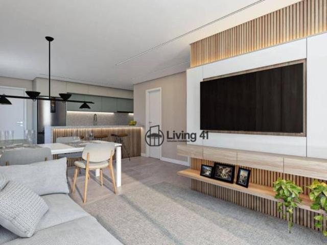 Apartamento com 2 dormitórios à venda, 74 m² por R$ 739.000,00 Cabral Curitiba/PR