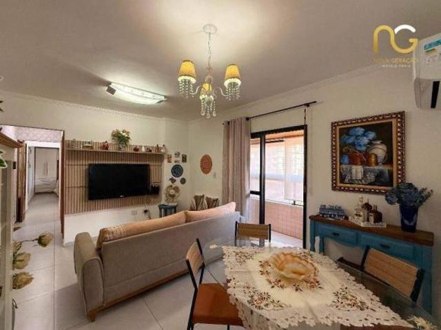 Apartamento com 2 dormitórios à venda, 74 m² por R$ 665.000,00 Canto do Forte Praia Grande/SP
