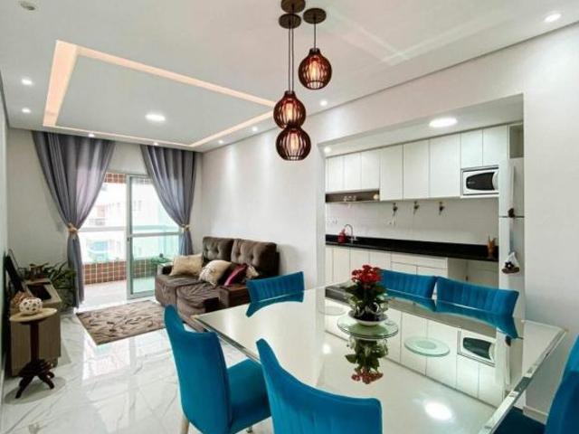 Apartamento com 2 dormitórios à venda, 74 m² por R$ 750.000,00 Boqueirão Praia Grande/SP