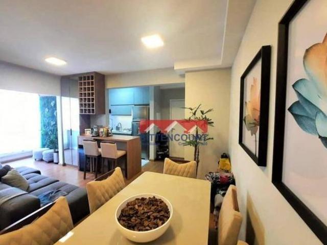 Apartamento com 2 dormitórios à venda, 74 m² por R$ 750.000,00 Medeiros Jundiaí/SP