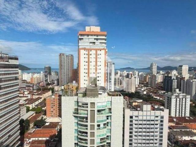 Apartamento com 2 dormitórios à venda, 74 m² por R$ 950.000,00 Embaré Santos/SP