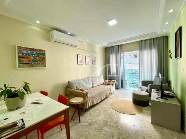 Apartamento com 2 dormitórios à venda, 75 m² Ponta da Praia Santos/SP