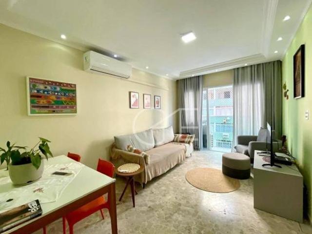 Apartamento com 2 dormitórios à venda, 75 m² Ponta da Praia Santos/SP