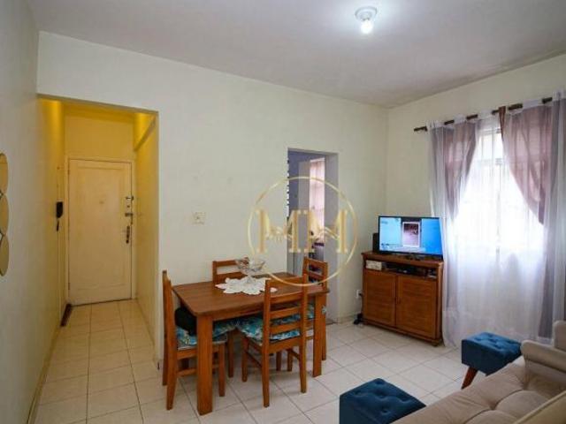 Apartamento com 2 dormitórios à venda, 75 m² por R$ 349.000,00 Marapé Santos/SP