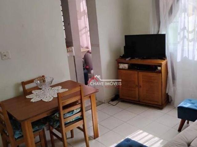 Apartamento com 2 dormitórios à venda, 75 m² por R$ 350.000,00 Marapé Santos/SP