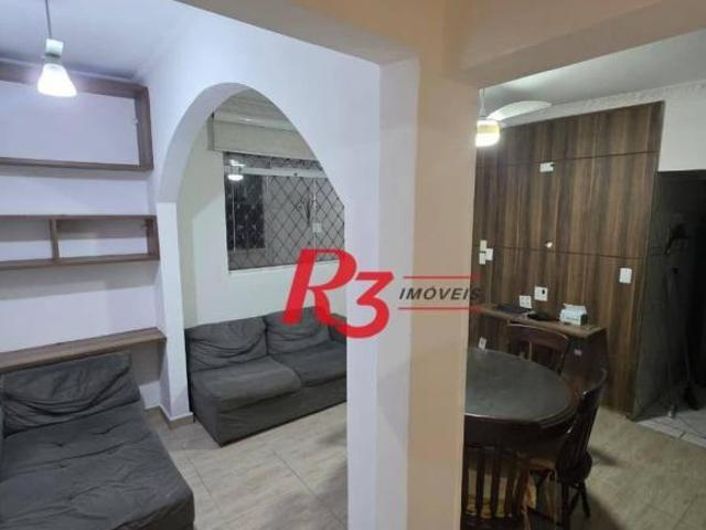 Apartamento com 2 dormitórios à venda, 75 m² por R$ 450.000,00 Boqueirão Santos/SP