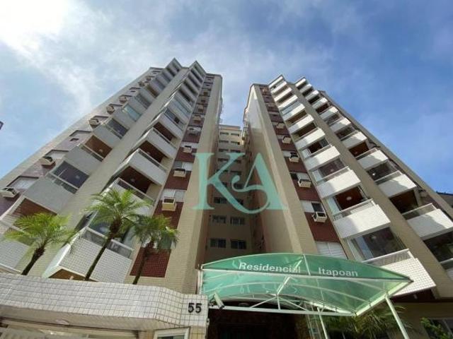 Apartamento com 2 dormitórios à venda, 75 m² por R$ 480.000 Vila Guilhermina Praia Grande/SP