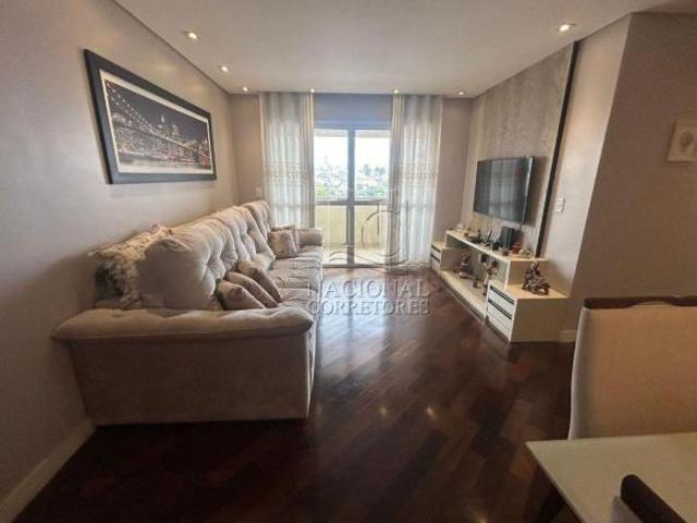 Apartamento com 2 dormitórios à venda, 75 m² por R$ 555.000,00 Vila Camilópolis Santo André/SP