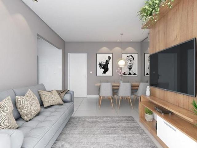 Apartamento com 2 dormitórios à venda, 75 m² por R$ 592.805,74 Aviação Praia Grande/SP