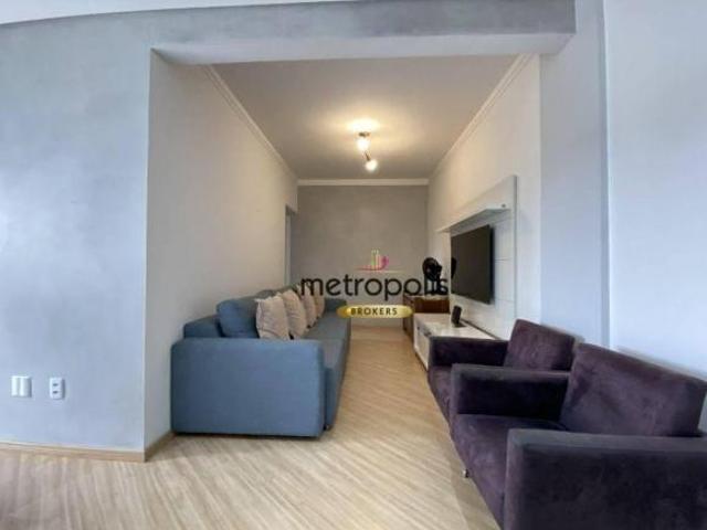 Apartamento com 2 dormitórios à venda, 75 m² por R$ 680.000,00 Santa Maria São Caetano do Sul/SP