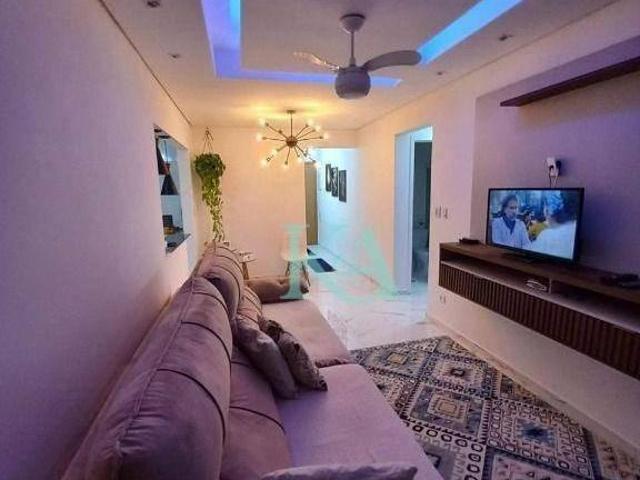 Apartamento com 2 dormitórios à venda, 75 m² por R$ 800.000,00 Boqueirão Praia Grande/SP