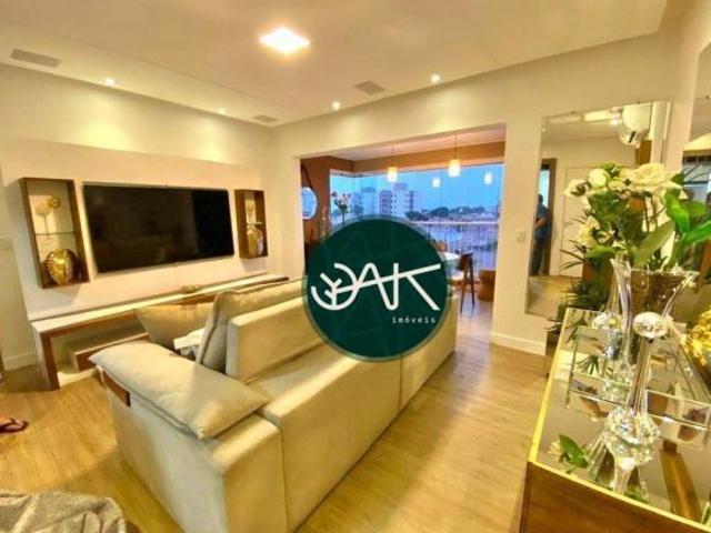 Apartamento com 2 dormitórios à venda, 75 m² por R$ 890.000,00 Jardim das Indústrias São José do