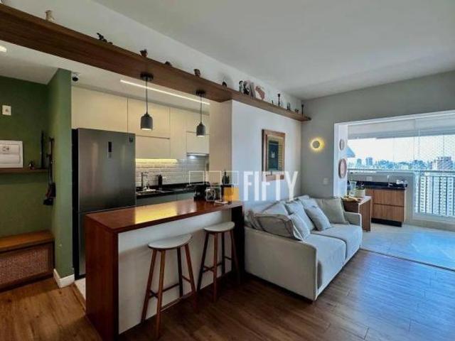 Apartamento com 2 dormitórios à venda, 75 m² por R$ 999.000,00 Santo Amaro São Paulo/SP