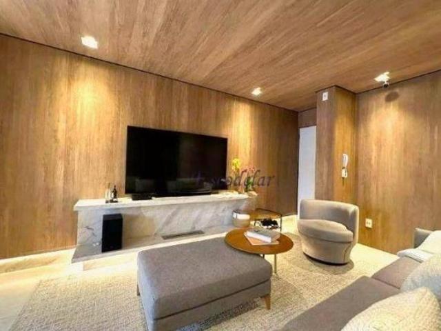 Apartamento com 2 dormitórios à venda, 76 m² por R$ 1.850.000,00 Campo Belo São Paulo/SP