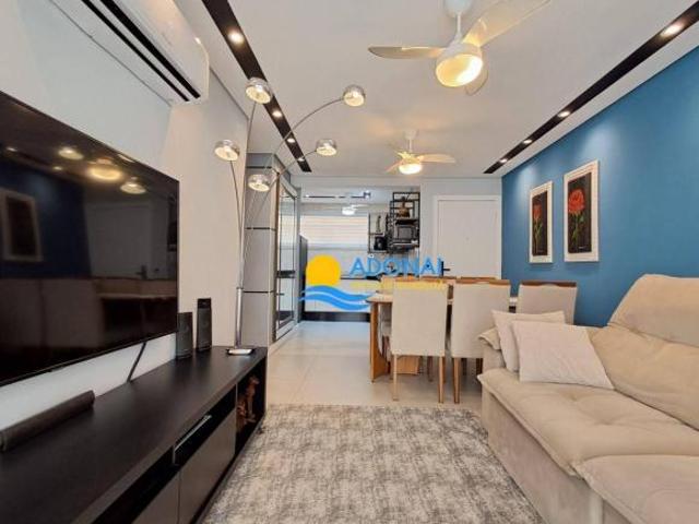Apartamento com 2 dormitórios à venda, 76 m² por R$ 450.000,00 Enseada Guarujá/SP