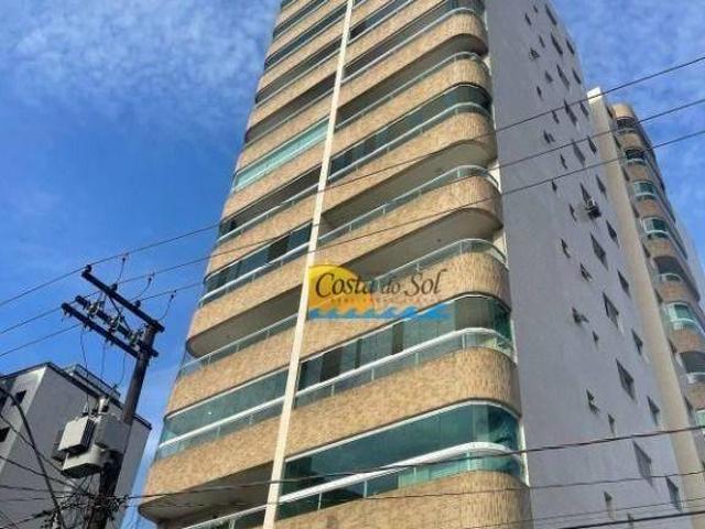 Apartamento com 2 dormitórios à venda, 76 m² por R$ 460.000,00 Aviação Praia Grande/SP