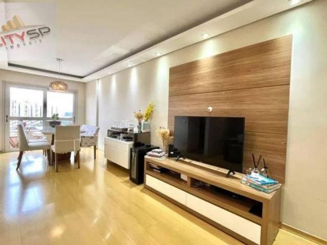 Apartamento com 2 dormitórios à venda, 76 m² por R$ 570.000 Vila Guarani Zona Sul São Paulo/SP