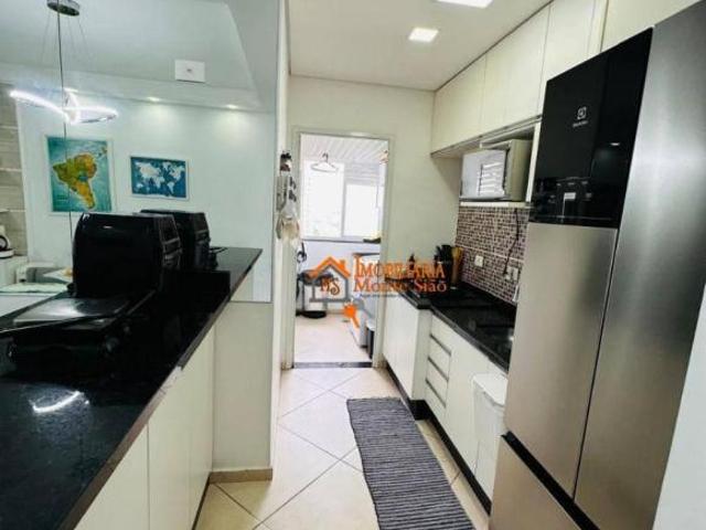 Apartamento com 2 dormitórios à venda, 76 m² por R$ 629.000,00 Vila Galvão Guarulhos/SP