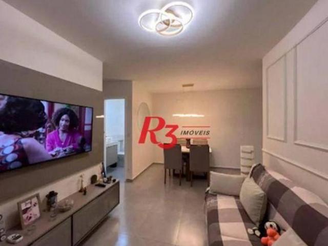 Apartamento com 2 dormitórios à venda, 76 m² por R$ 800.000,00 Canto do Forte Praia Grande/SP