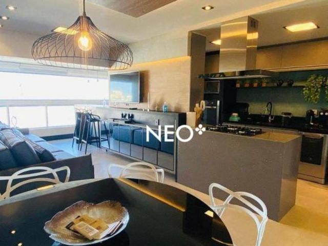 Apartamento com 2 dormitórios à venda, 76 m² por R$ 850.000 Itararé São Vicente/SP