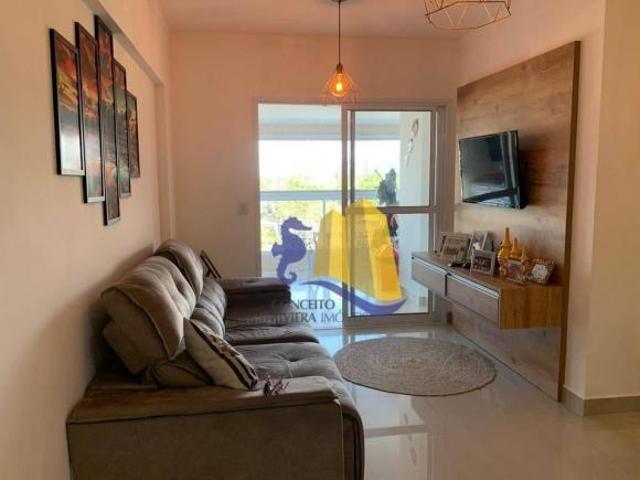 Apartamento com 2 dormitórios à venda, 76 m² por R$ 880.000,00 Centro Bertioga/SP