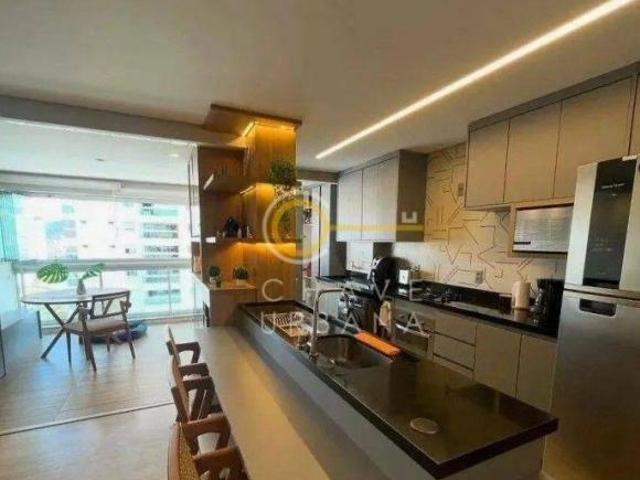 Apartamento com 2 dormitórios à venda, 77 m² por R$ 1.100.000,00 Ponta da Praia Santos/SP
