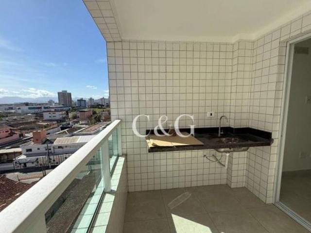Apartamento com 2 dormitórios à venda, 77 m² por R$ 380.000,00 Aviação Praia Grande/SP